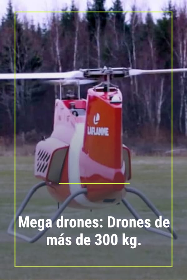 Mega drones: Drones de más de 300 kg. - IDC